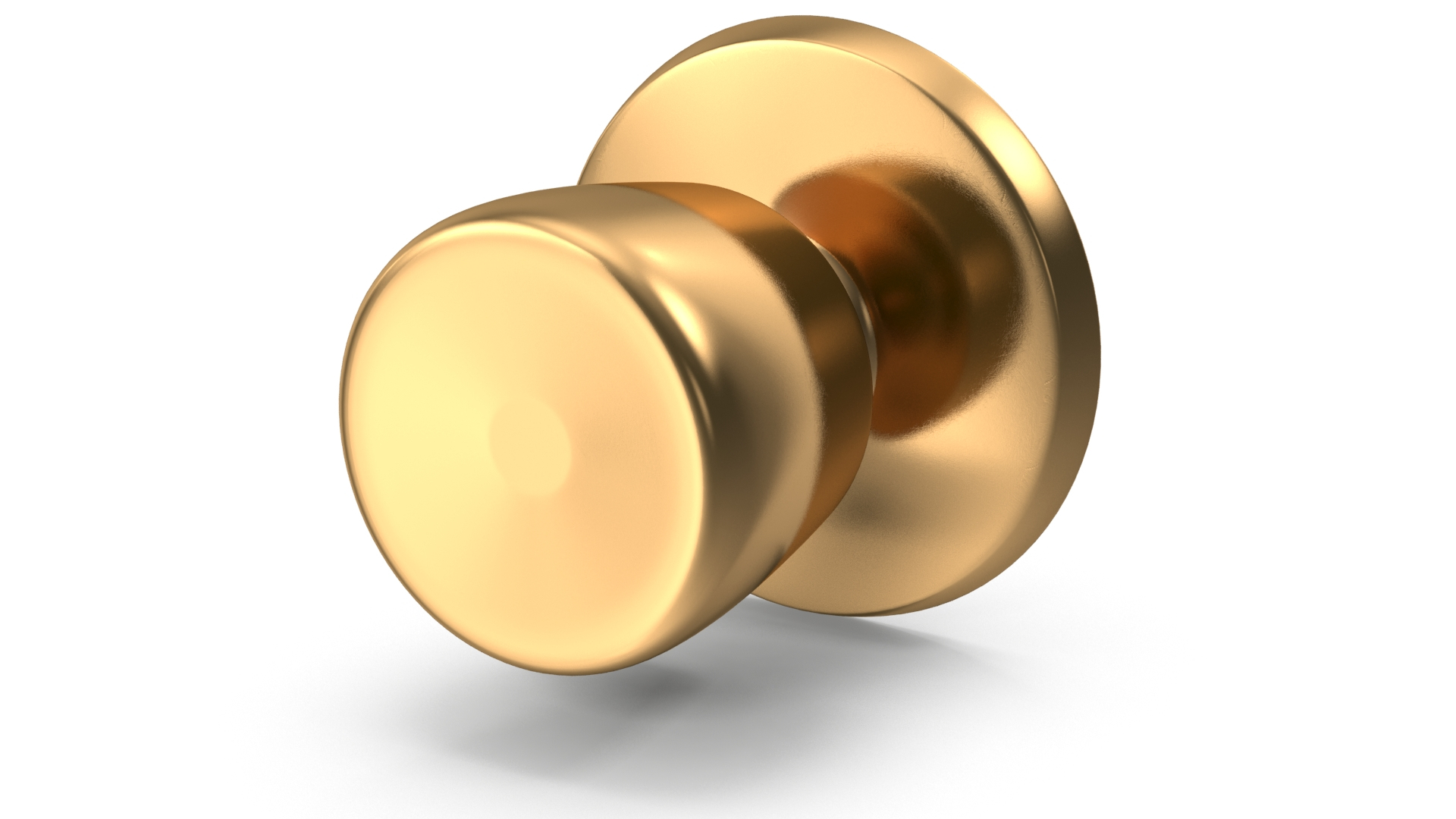 Door Knob Golden Set Collection V01 3D model - TurboSquid 1748615