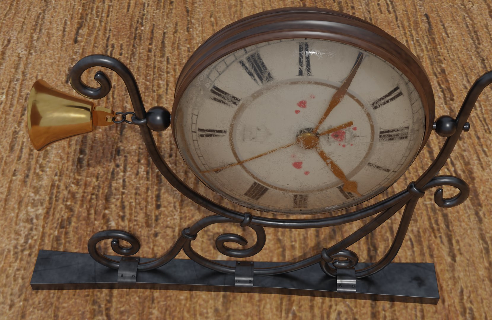 3D Model Wall Clock - TurboSquid 2236377