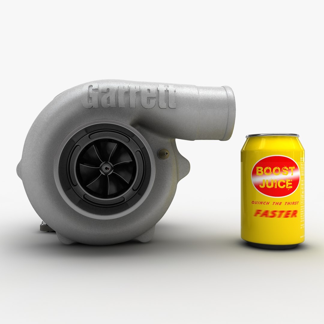 3D Small Turbocharger Compressor - TurboSquid 1237540