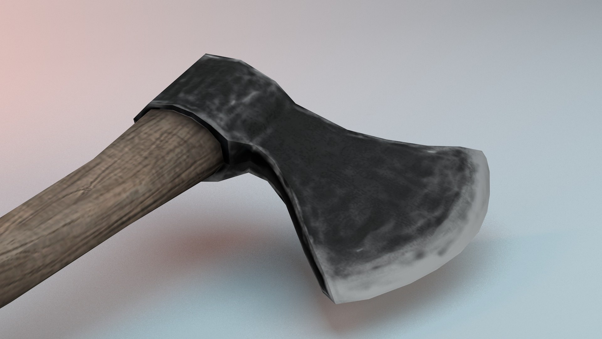 Axe Wooden Mode Model - TurboSquid 1816808