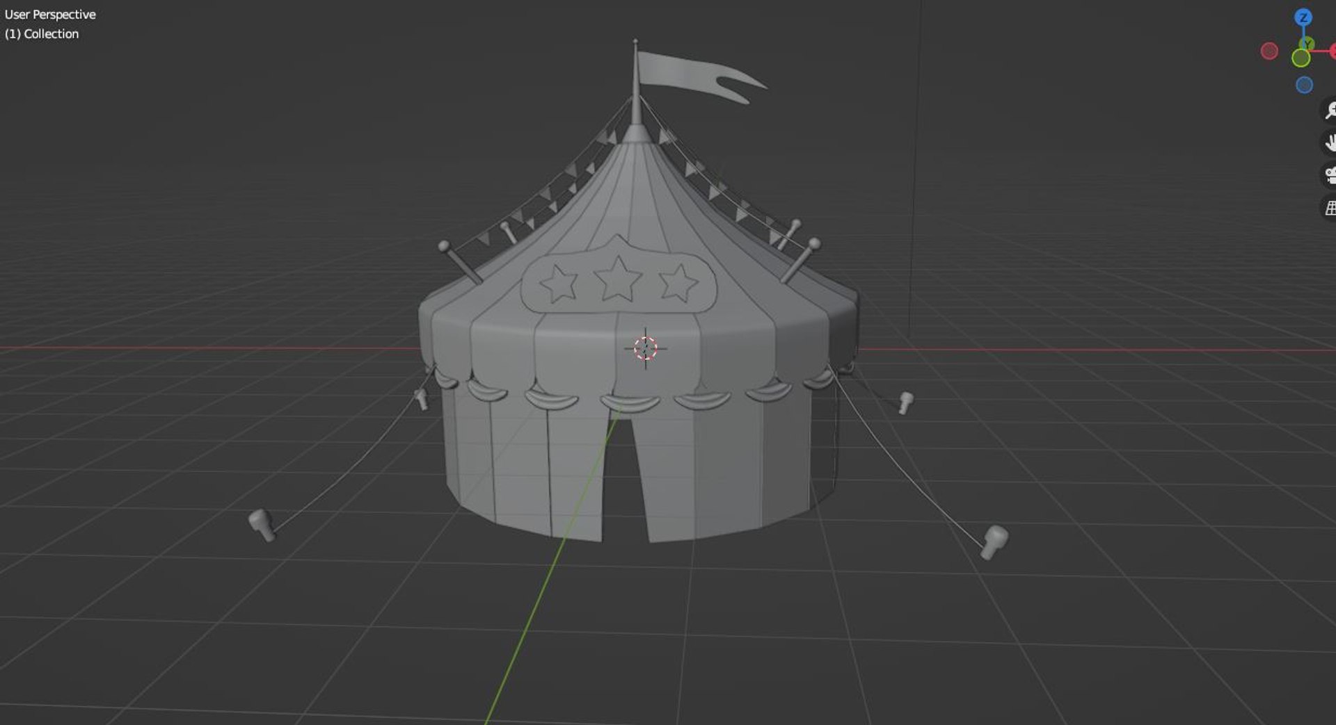 Circus Tent 3D Model 3D Model - TurboSquid 2335513