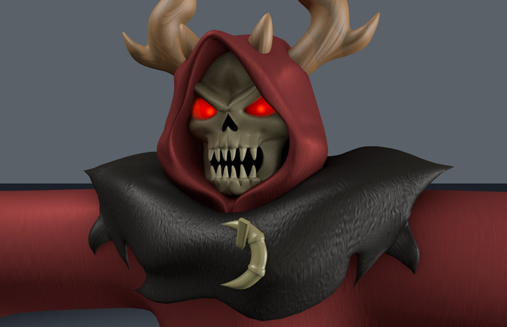 Horned King 3d C4d