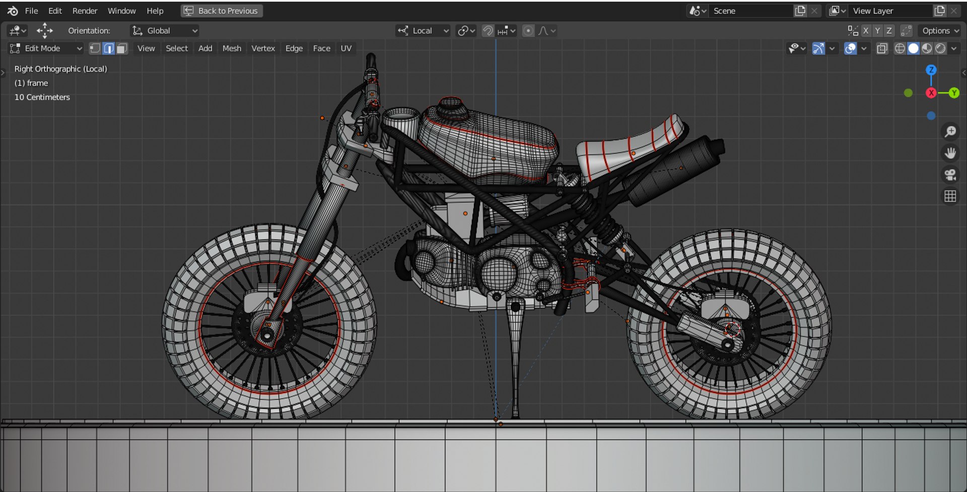 Dirt Bike 3D Model - TurboSquid 1552553