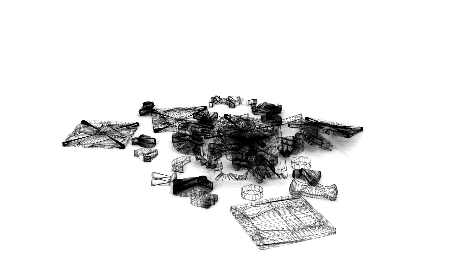 3D Toys Scattered Model - TurboSquid 2345056