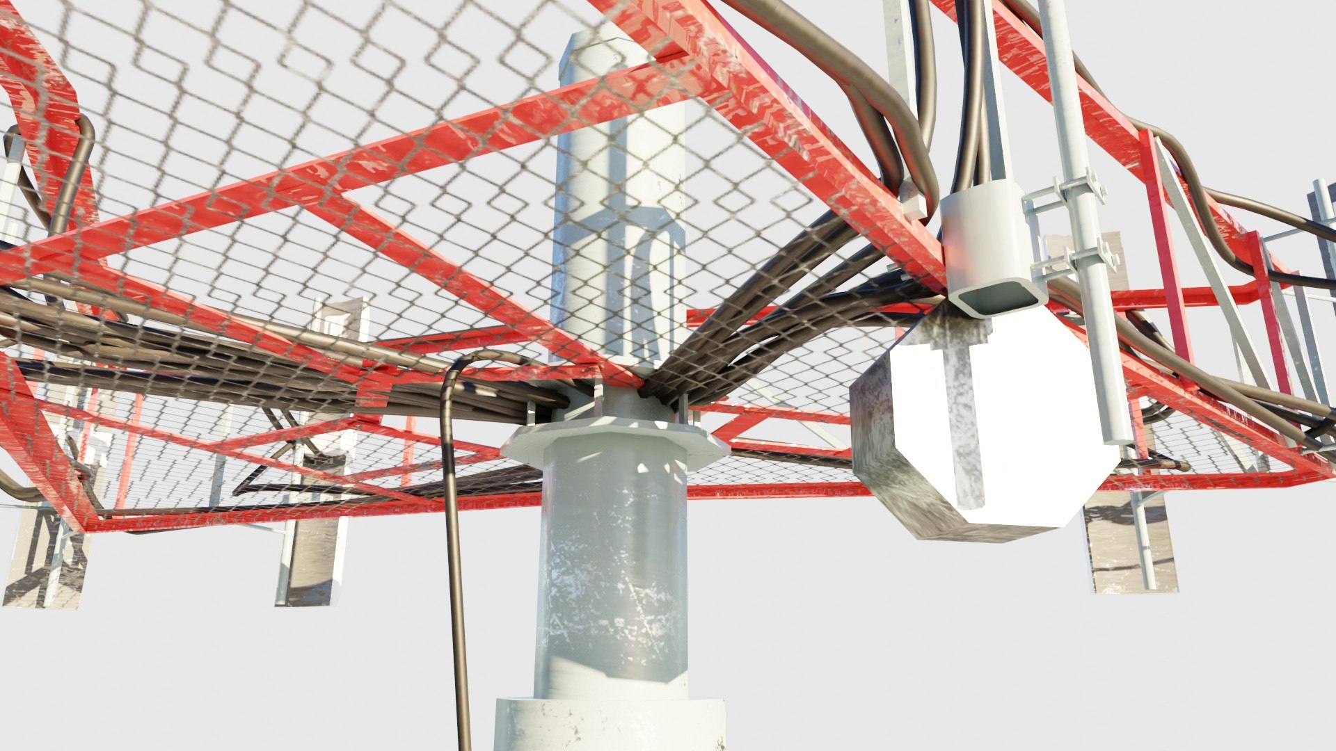 Telecommunication Tower With 4k Pbr Textures 3D Model - TurboSquid 1920512