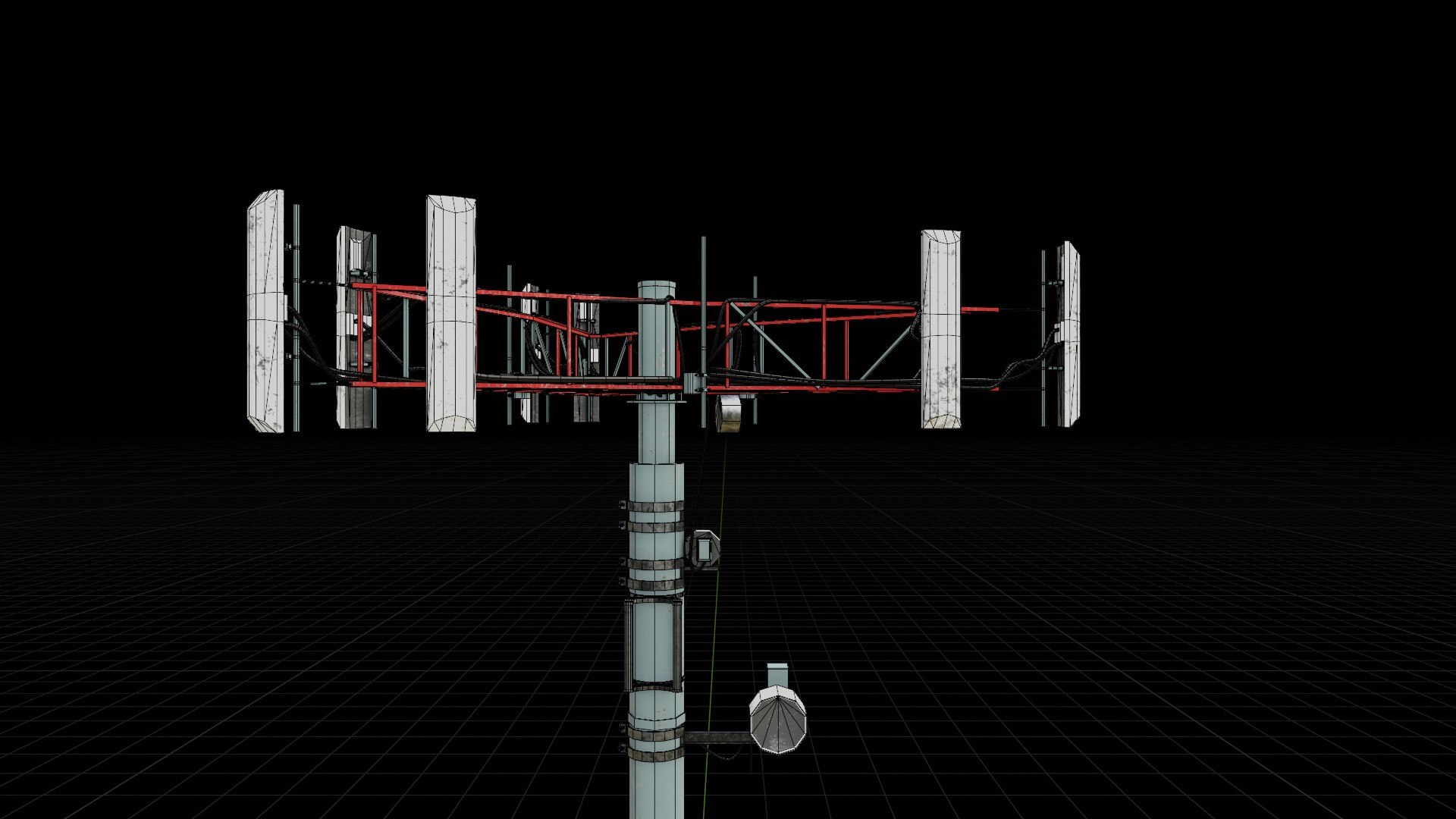 Telecommunication Tower With 4k Pbr Textures 3D Model - TurboSquid 1920512