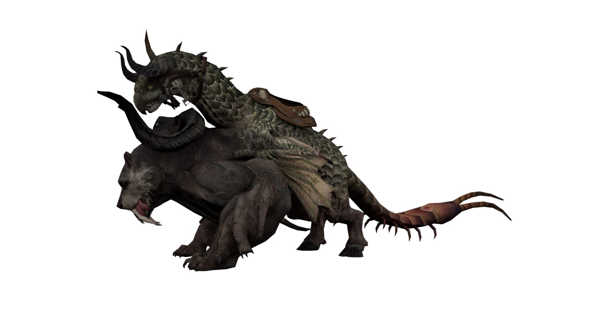 3D Chimera - TurboSquid 2237231