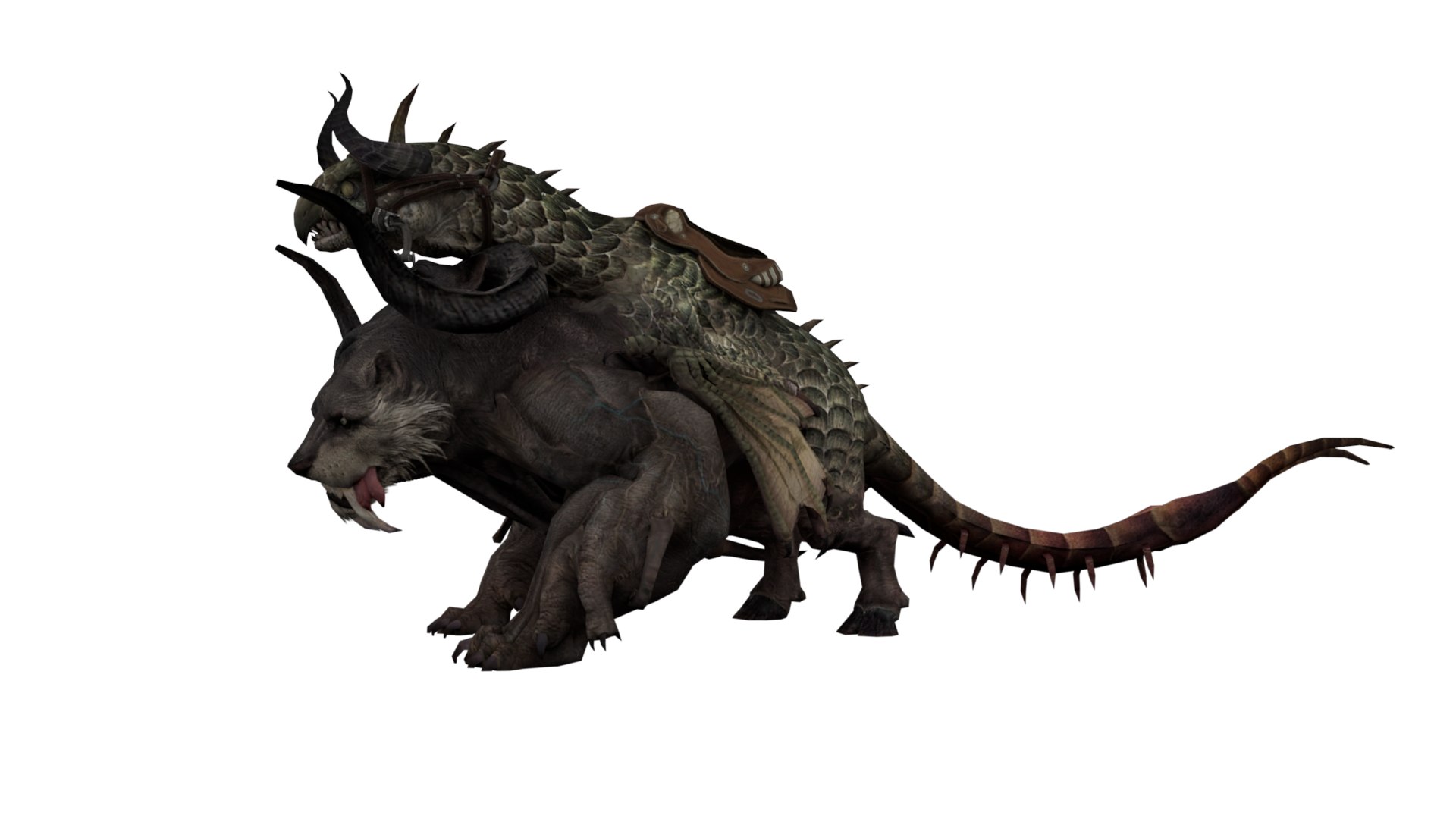 3D Chimera - TurboSquid 2237231