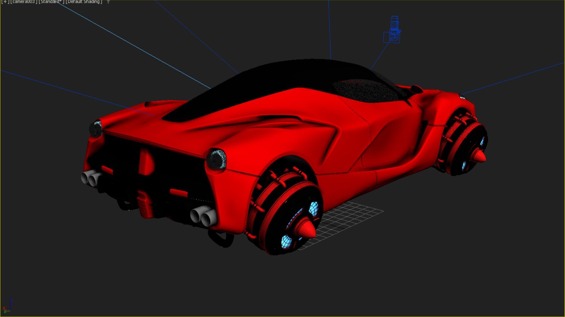 Hover Laferrari Concept Model 3D Model - TurboSquid 2207176