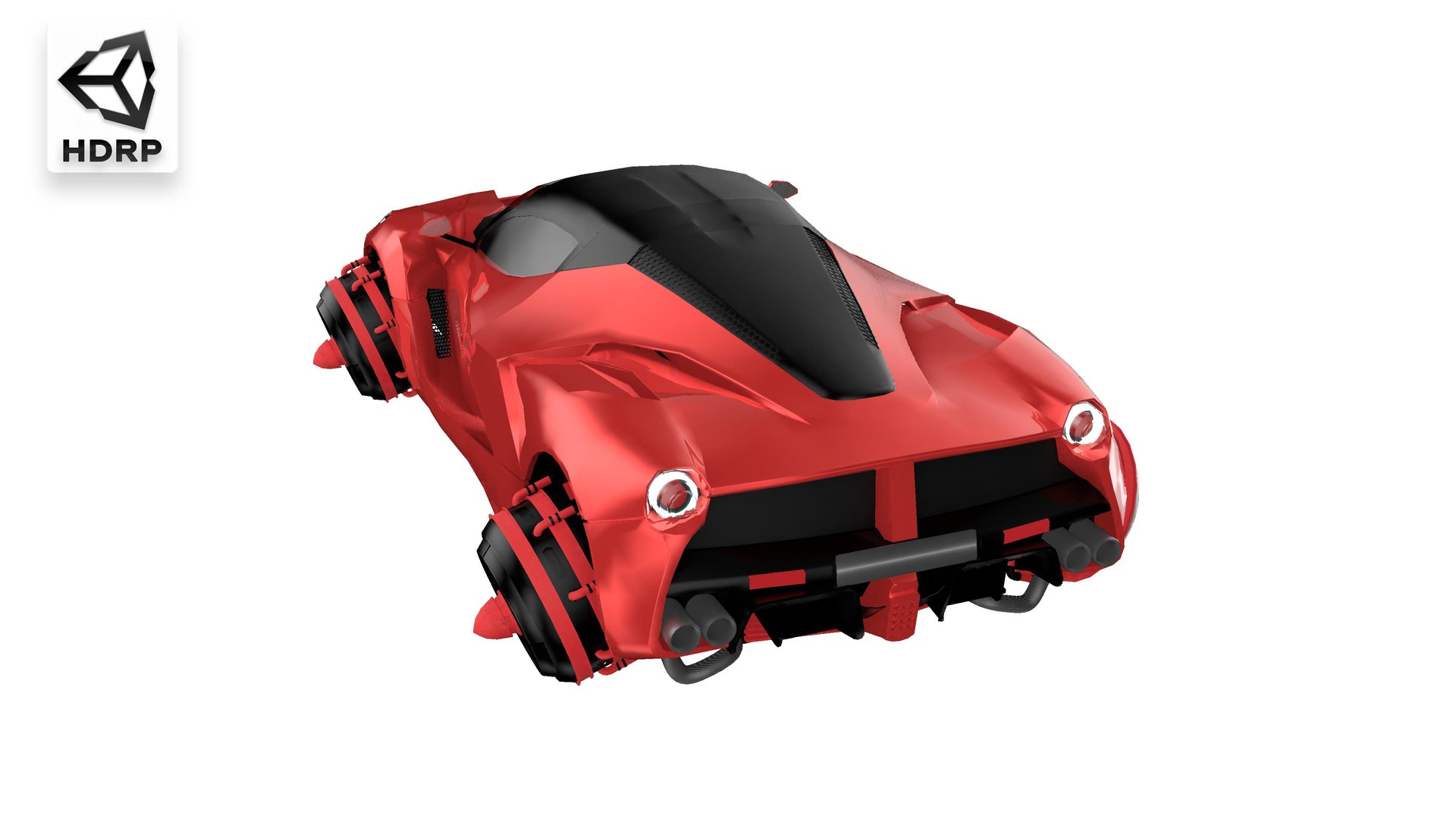 Hover Laferrari Concept Model 3D Model - TurboSquid 2207176