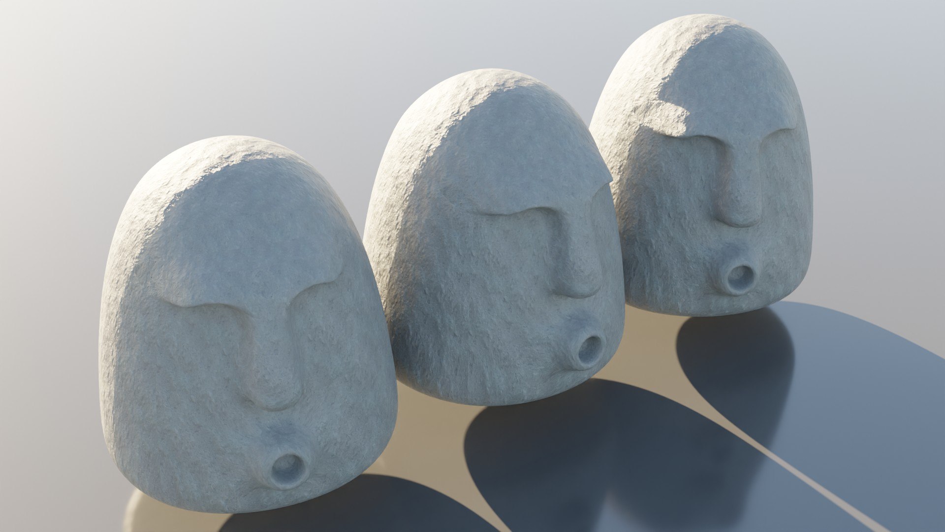 3D Oof Stones Model - TurboSquid 2379020