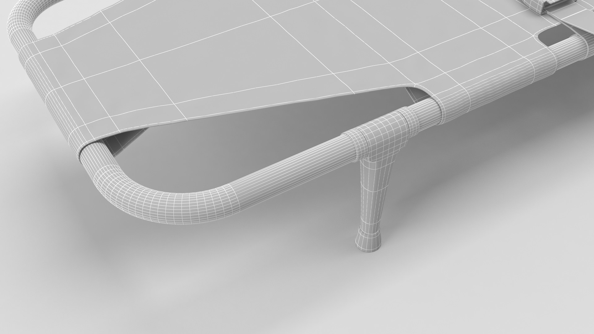 Ferno Model 11 Emergency Stretcher With Wheels Model - TurboSquid 1923253