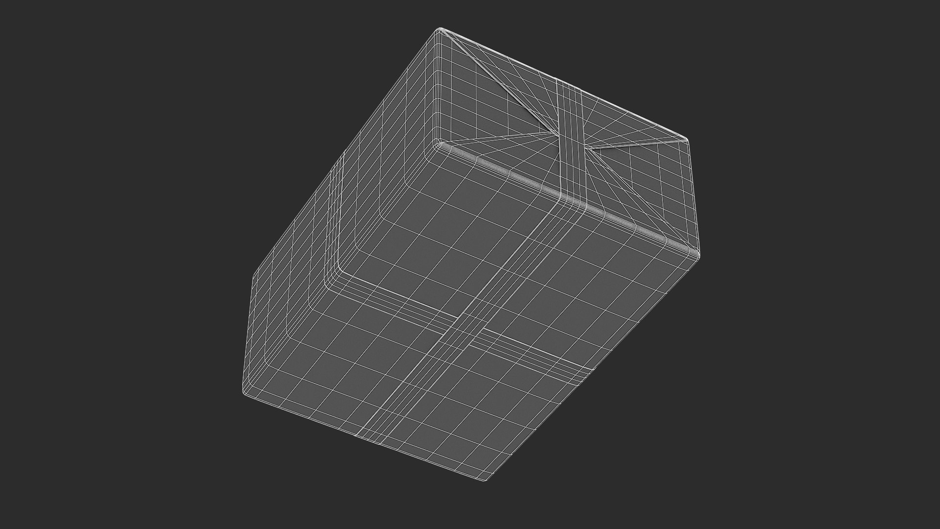 Wrapped Gift Box 2 V1 Model - TurboSquid 2294036