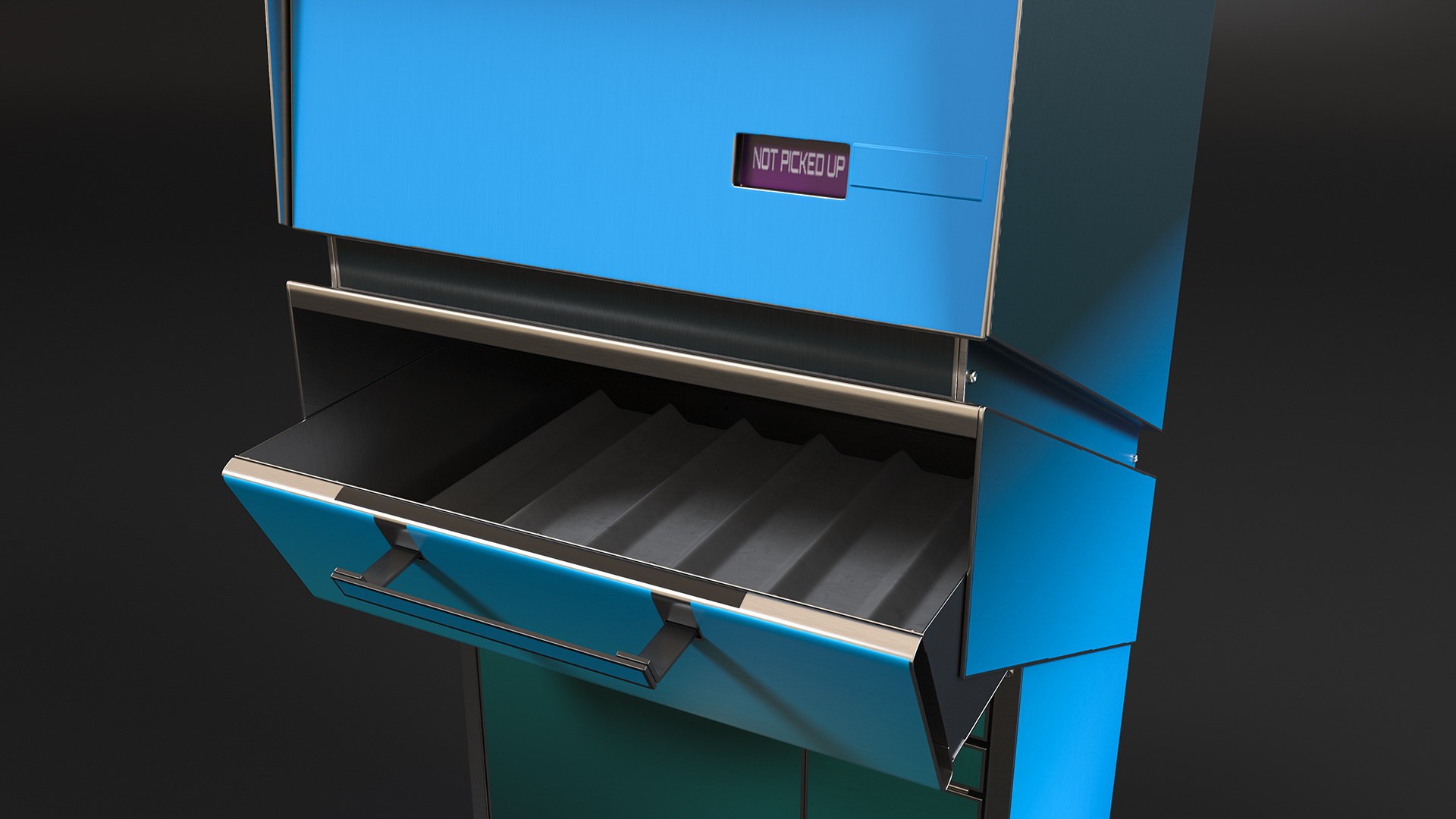 3D Street Drop Box For Letters And Packages Model - TurboSquid 2017670