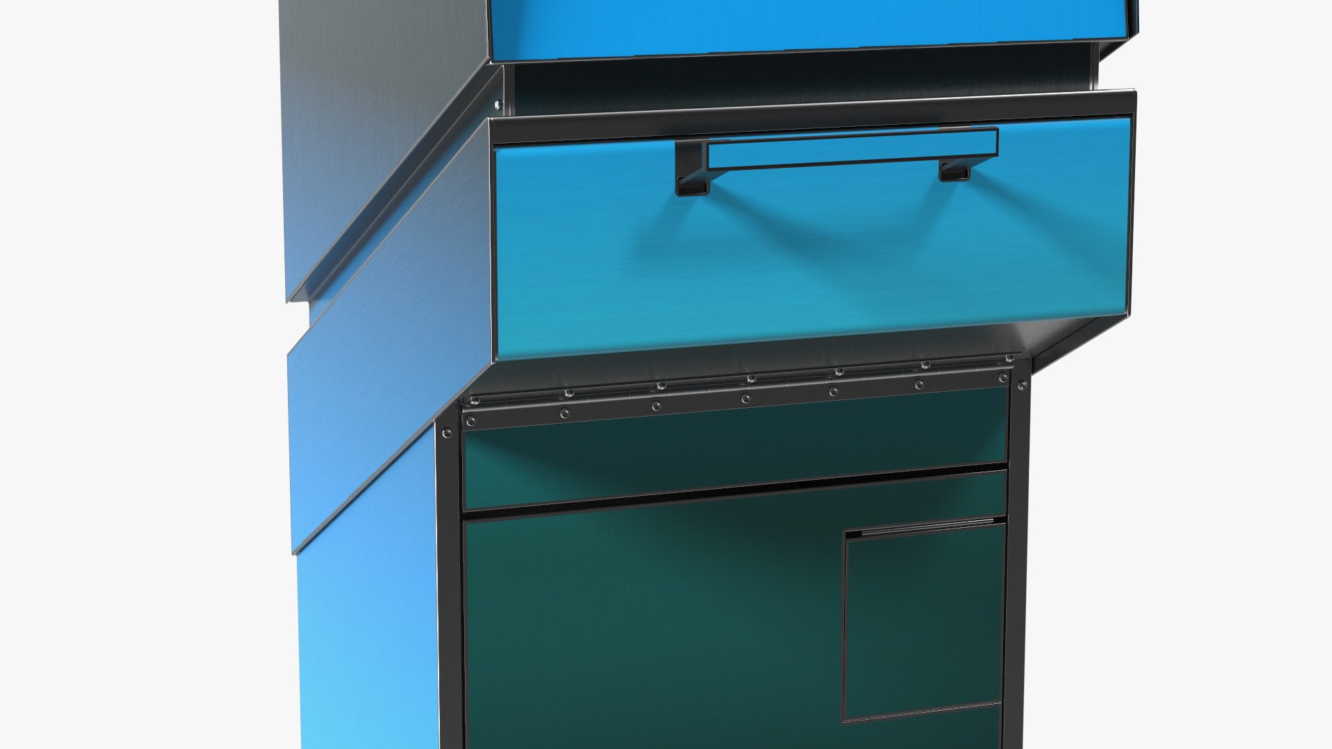 3D Street Drop Box For Letters And Packages Model - TurboSquid 2017670