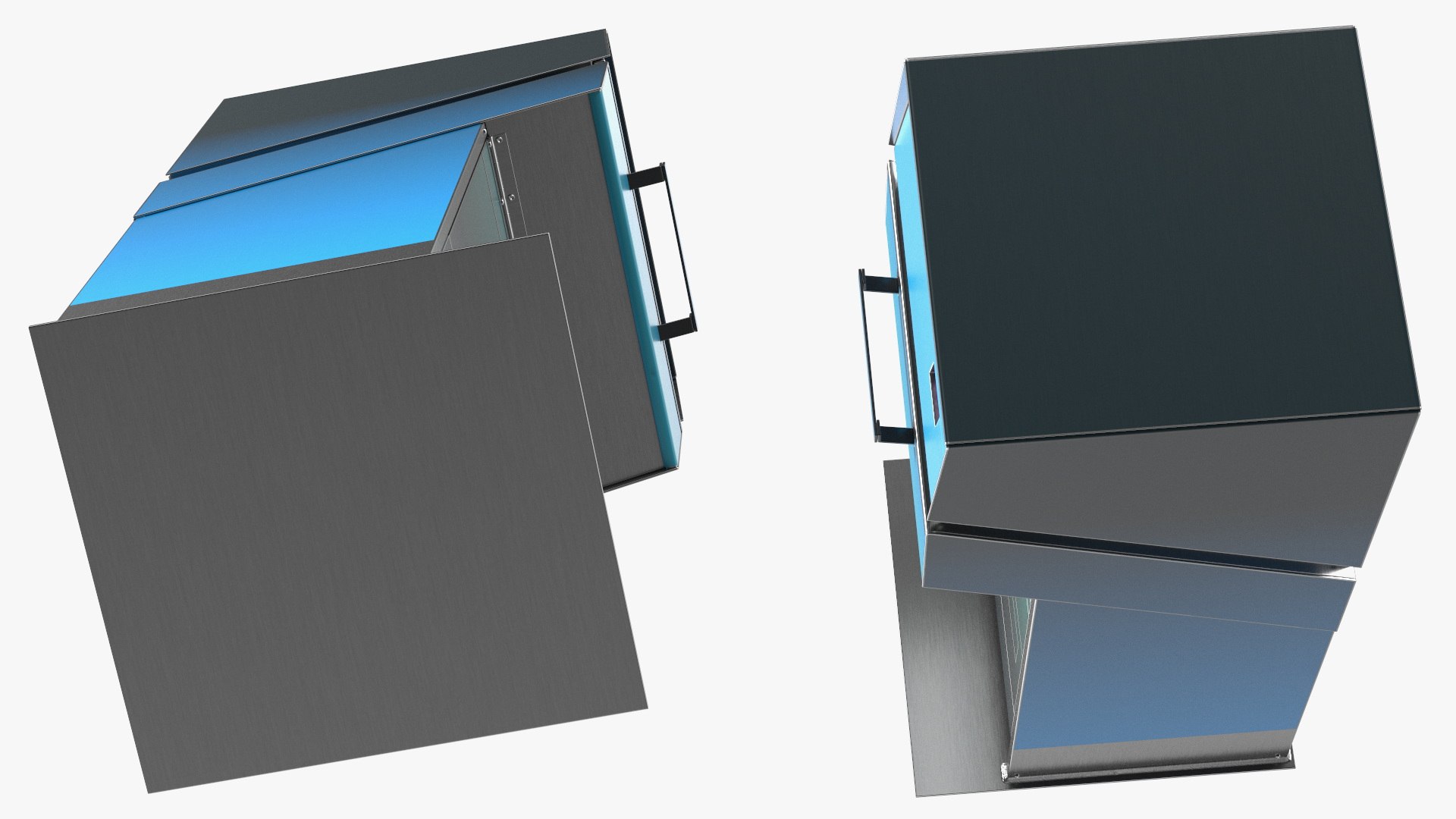 3D Street Drop Box For Letters And Packages Model - TurboSquid 2017670