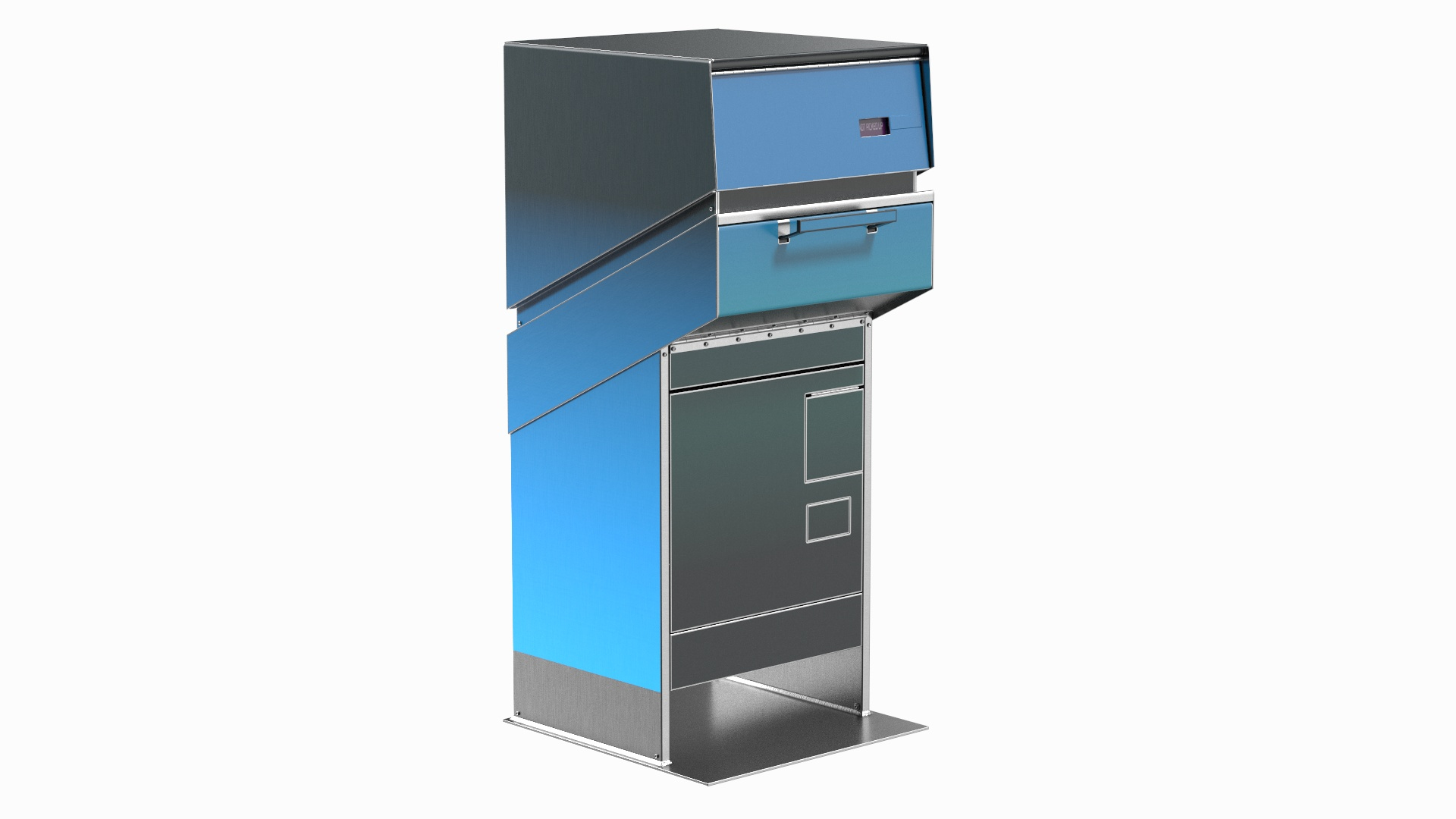 3D Street Drop Box For Letters And Packages Model - TurboSquid 2017670