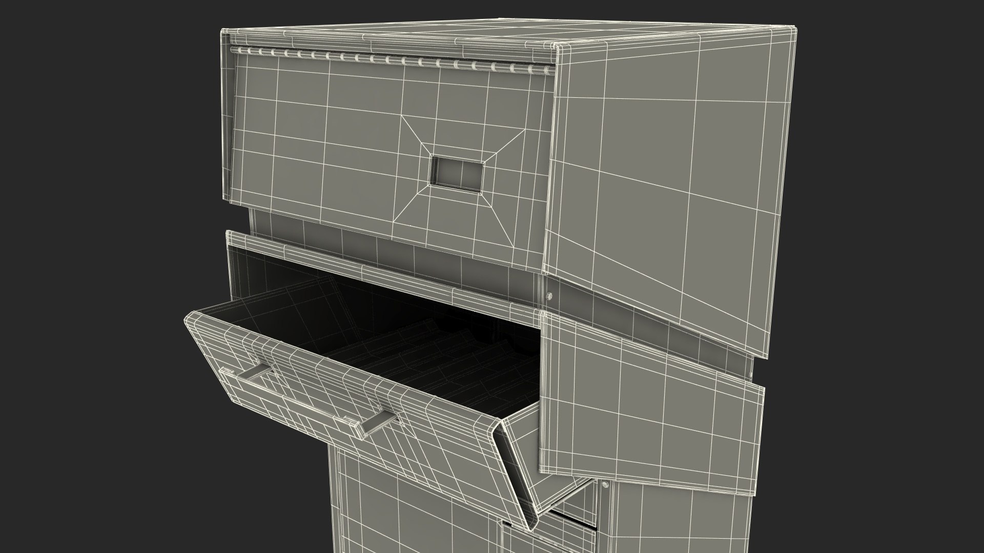 3D Street Drop Box For Letters And Packages Model - TurboSquid 2017670