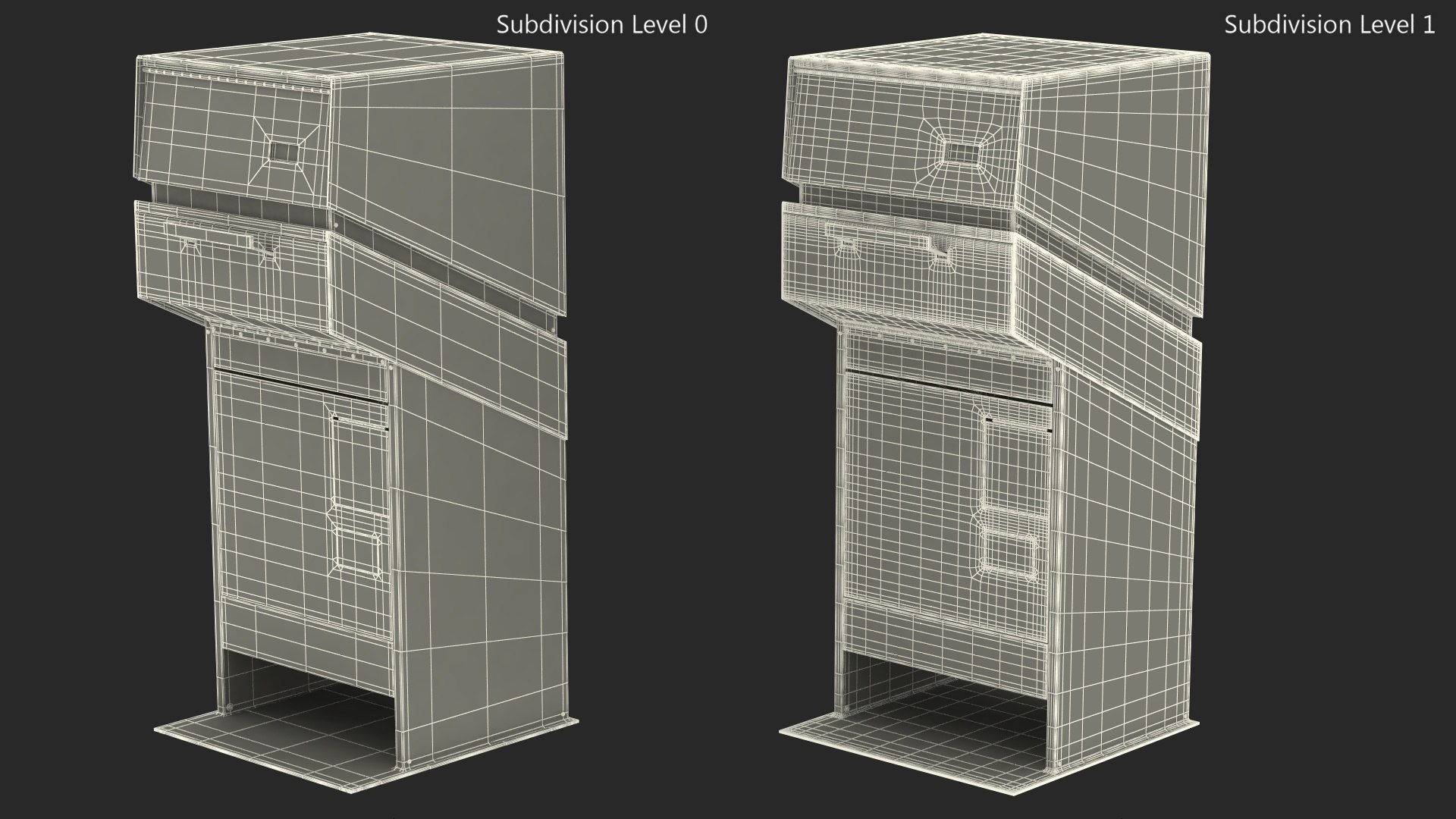 3D Street Drop Box For Letters And Packages Model - TurboSquid 2017670