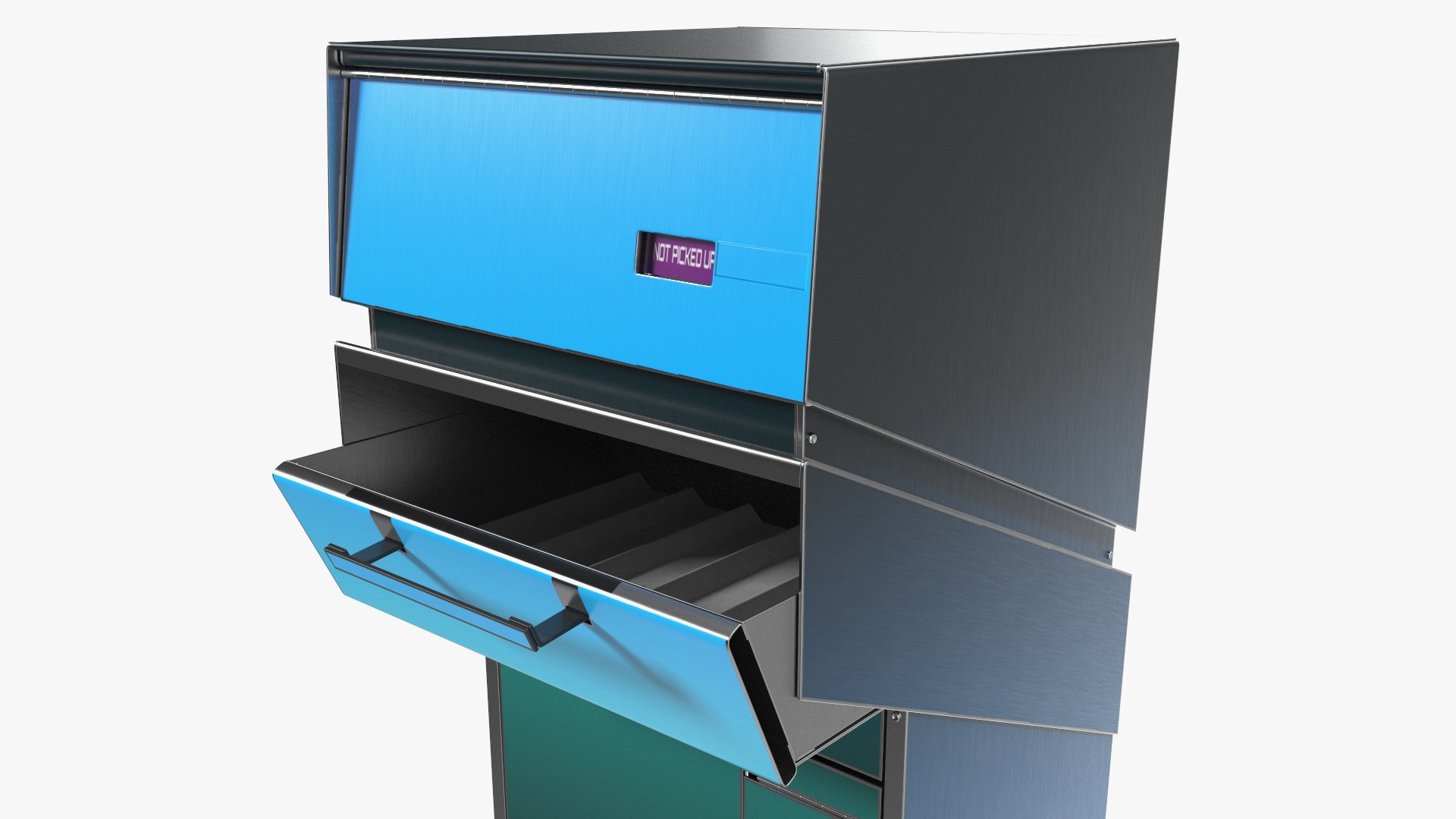 3D Street Drop Box For Letters And Packages Model - TurboSquid 2017670