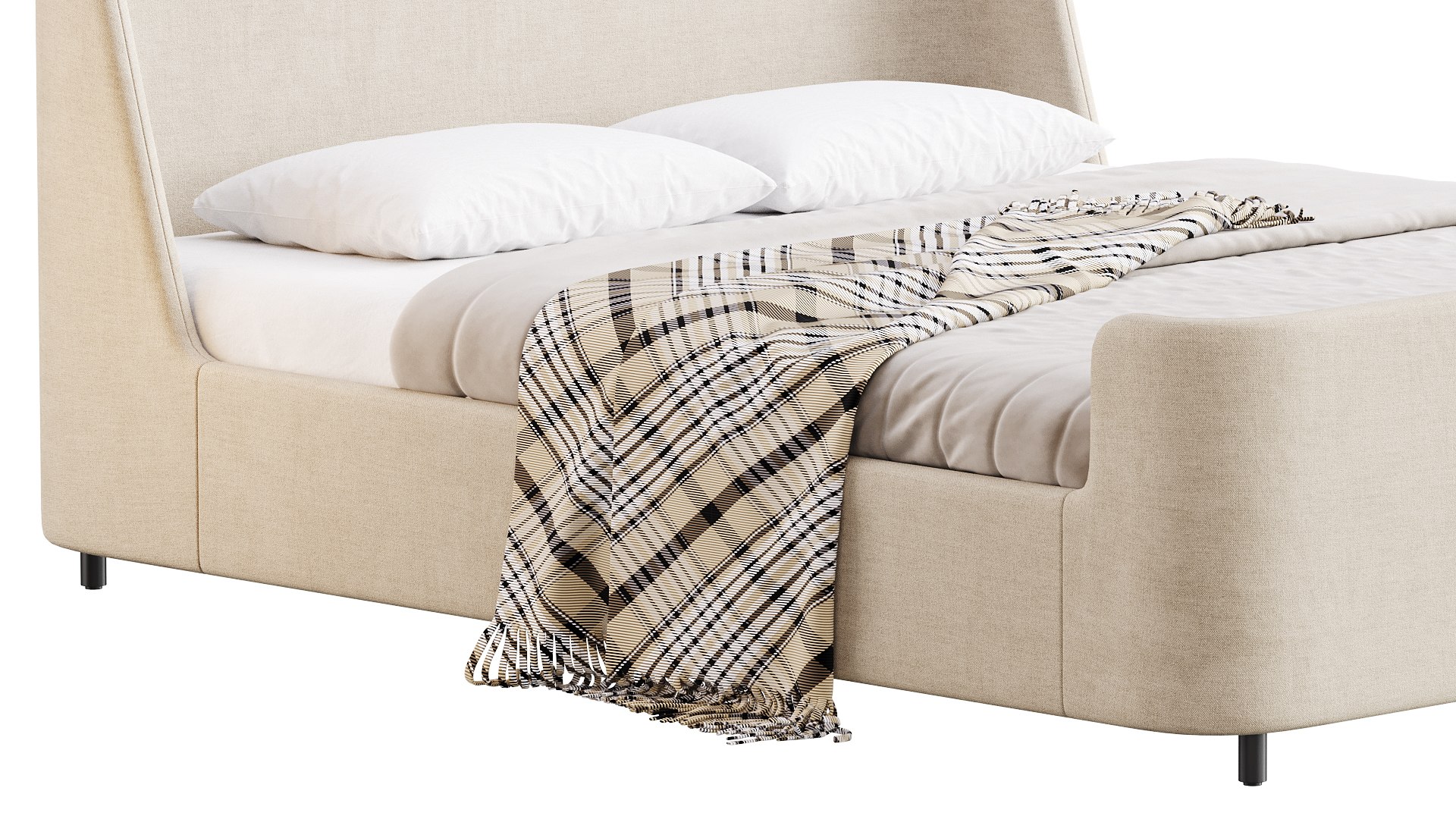 3D Delavega Bed K76 - TurboSquid 2278050
