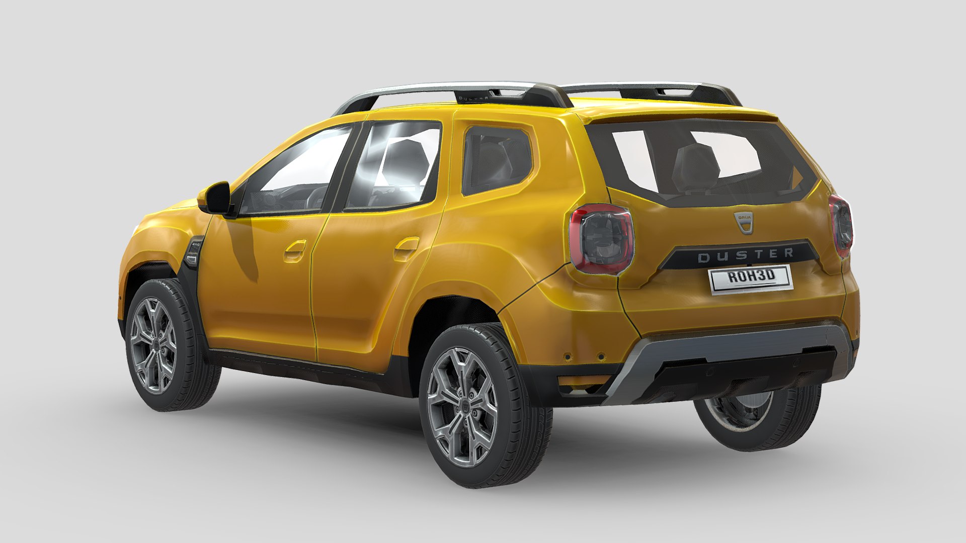 Dacia Duster 2018 3D model - TurboSquid 2160414