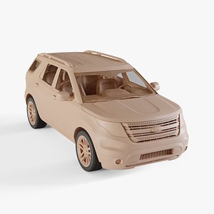 Ford Explorer 3D Models for Download | TurboSquid