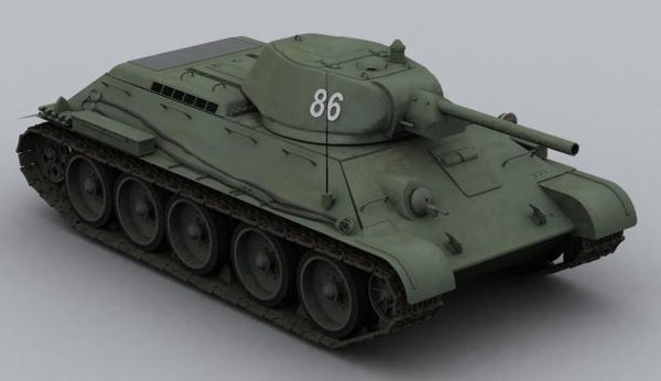 t-34 3d max