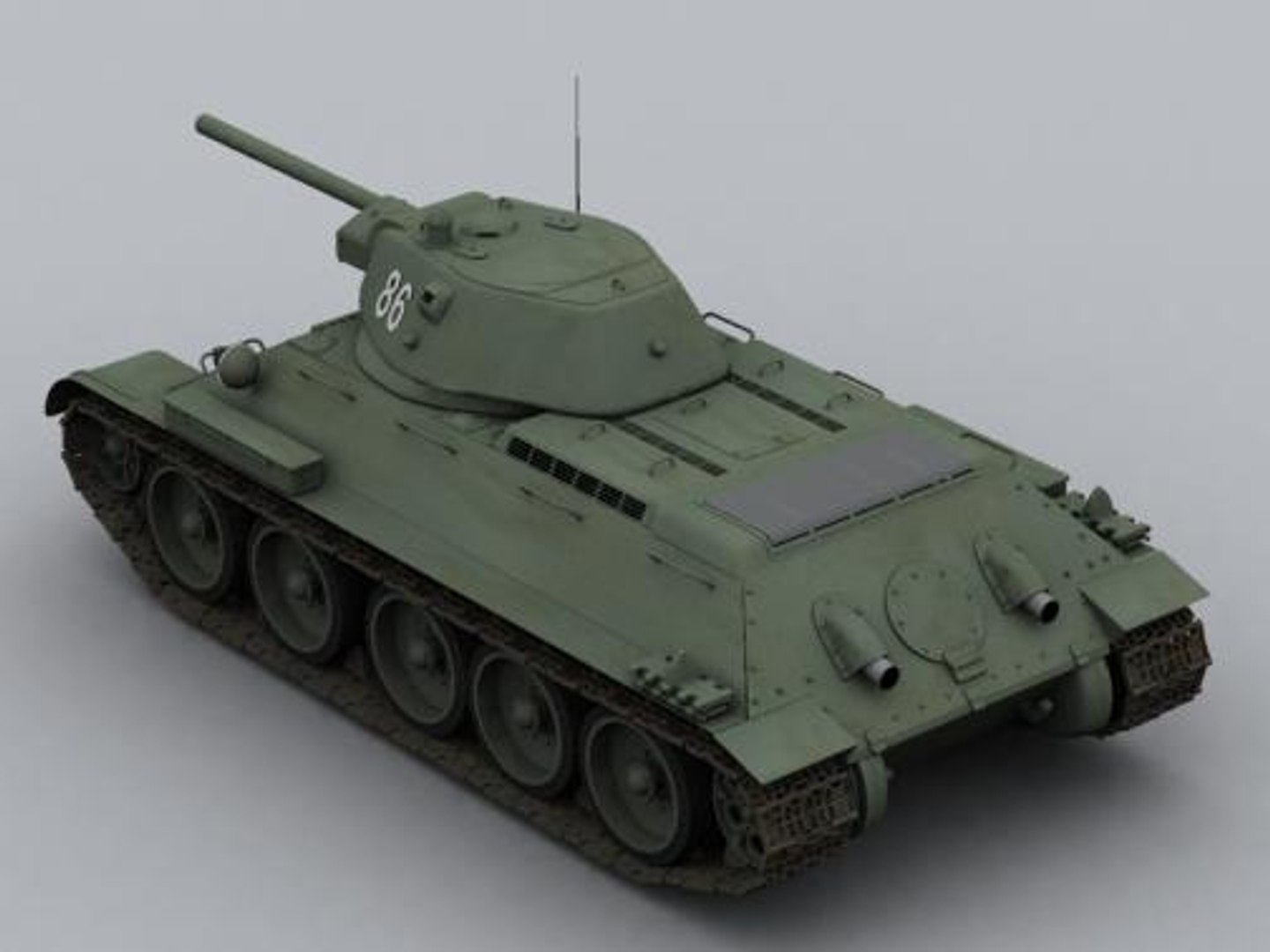 T-34 3d Max