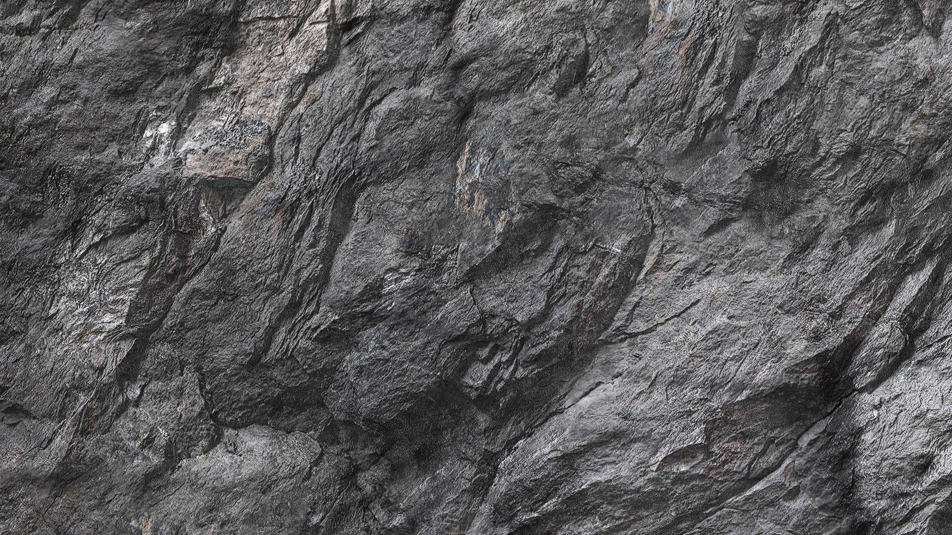 Wall Composition Black Stone Rock 3D - TurboSquid 2063210
