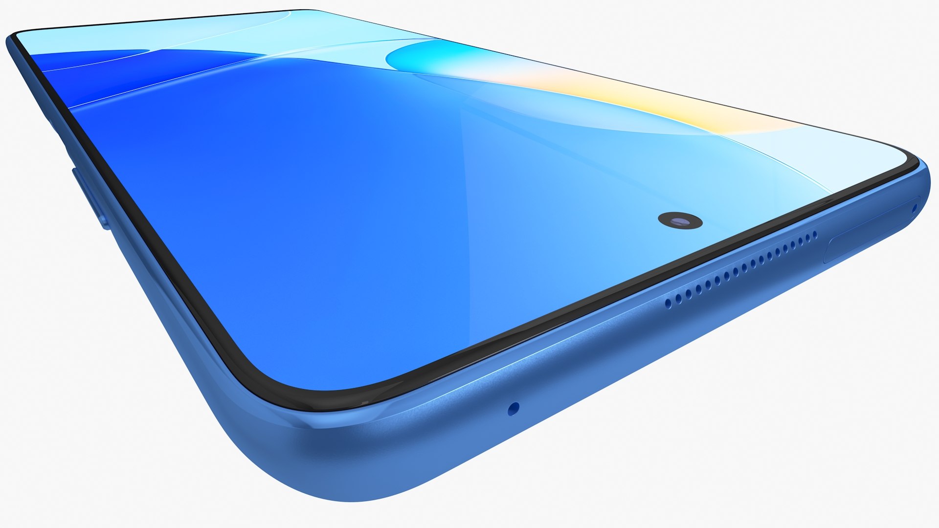 Huawei Nova 9 SE Blue 3D - TurboSquid 1876873