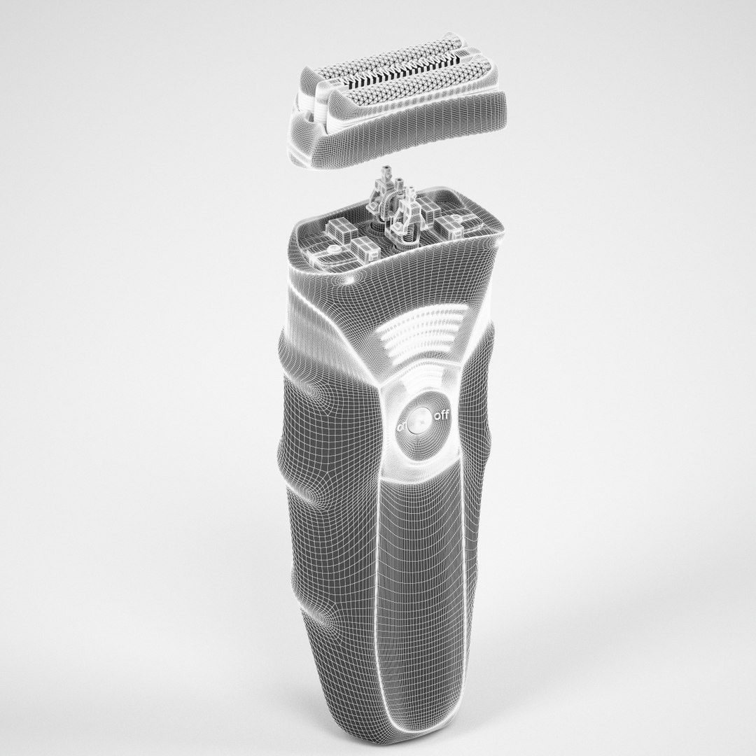 3d braun electric shaver