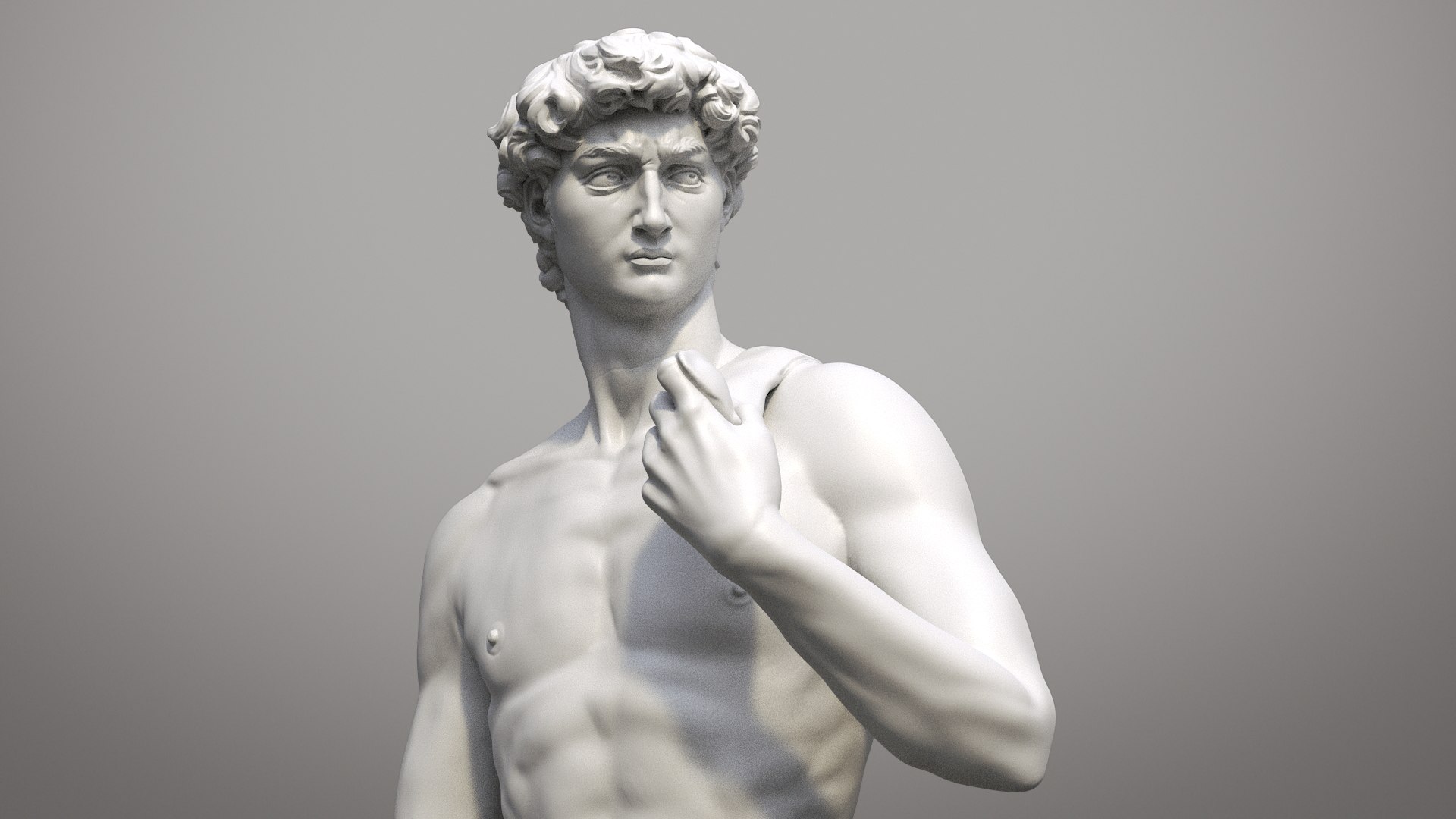 David statue 3D model - TurboSquid 1334758