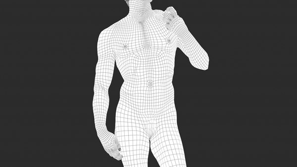 David statue 3D model - TurboSquid 1334758