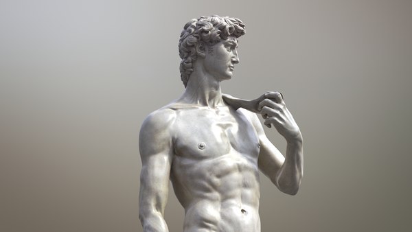 David statue 3D model - TurboSquid 1334758