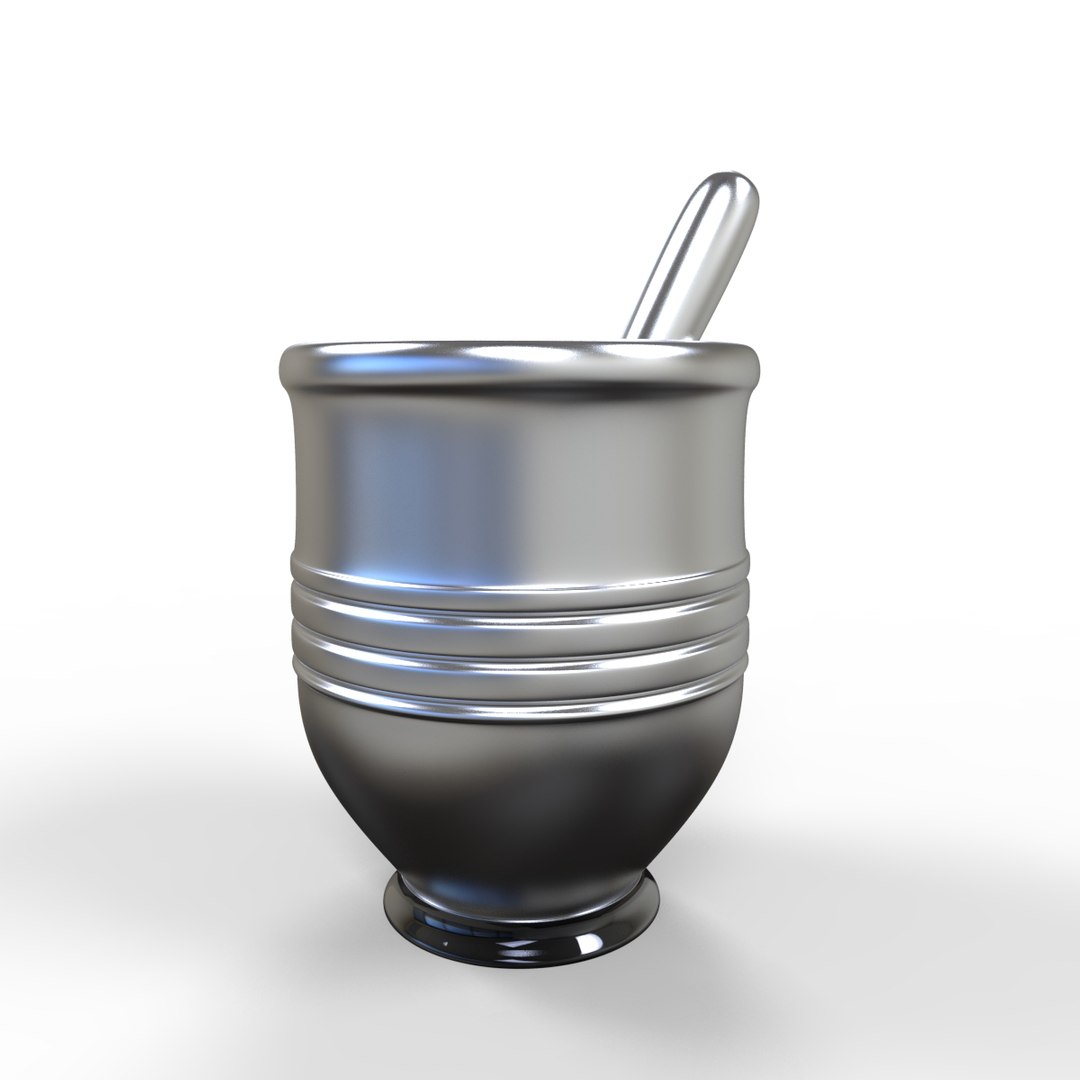 3d Pestle Pilon Model