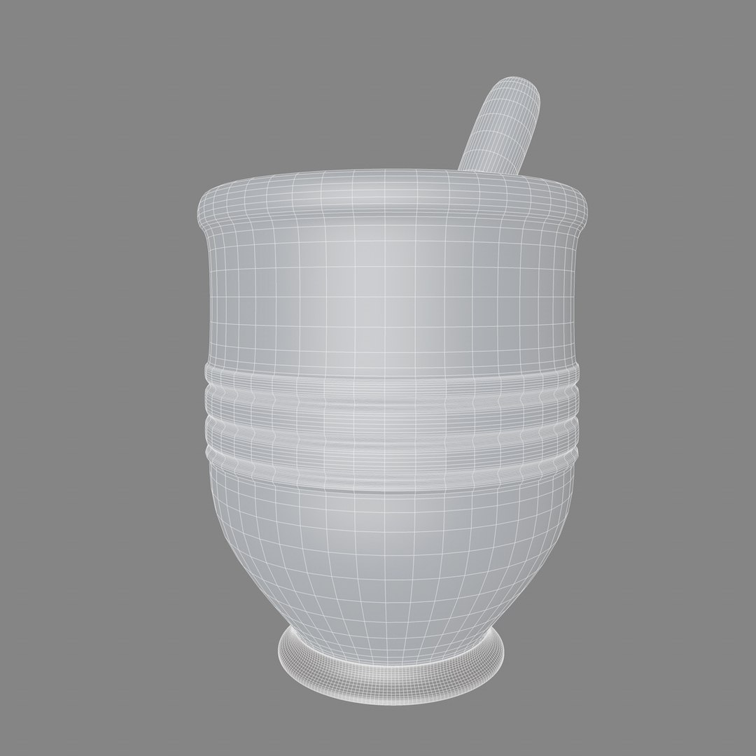 3d Pestle Pilon Model
