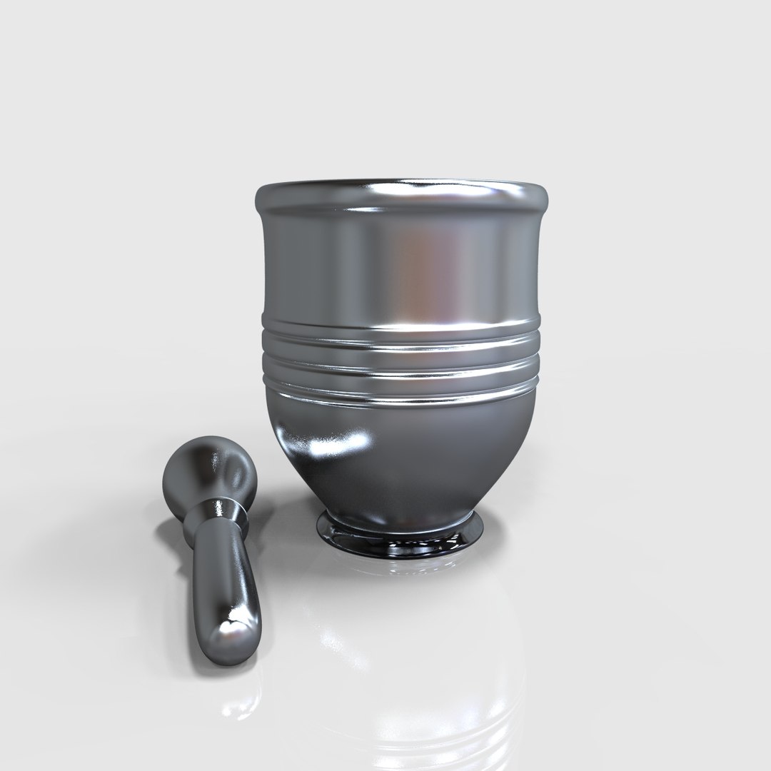 3d Pestle Pilon Model