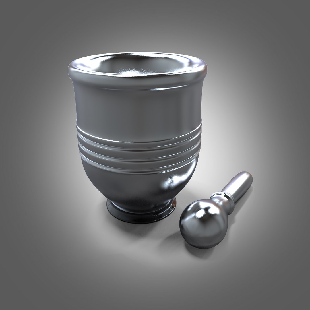 3d Pestle Pilon Model