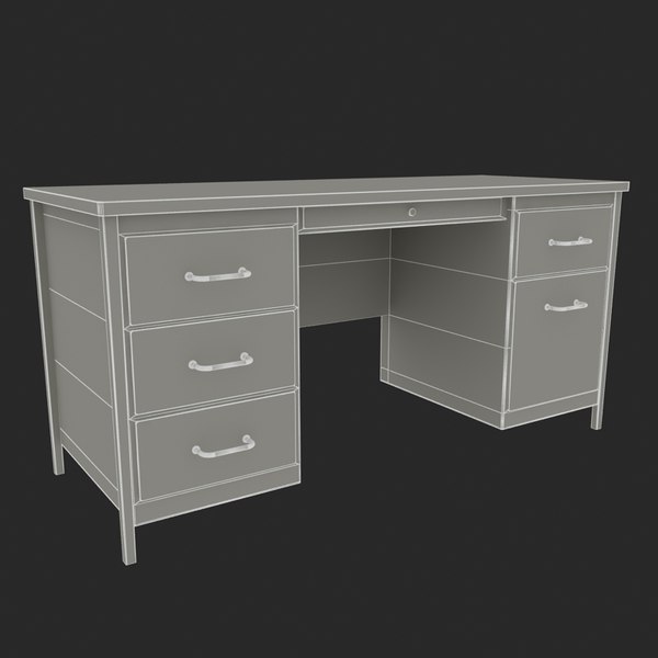 office desk 3d model