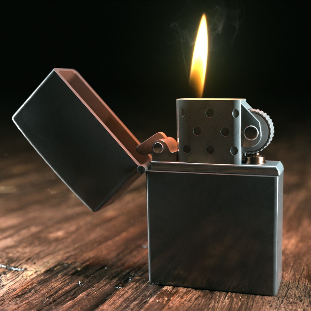 Lighter 3D Model - TurboSquid 1923005