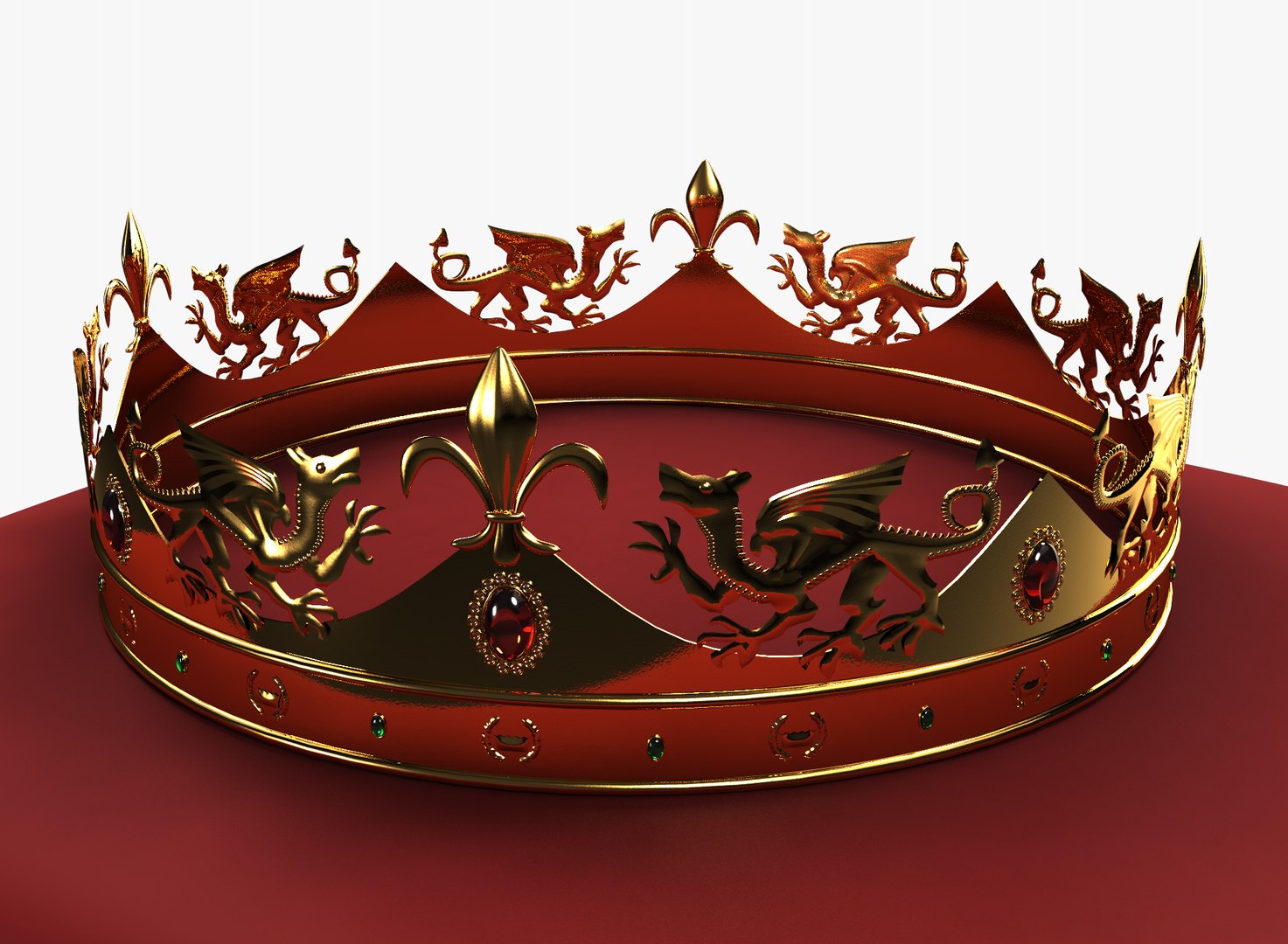 Fantasy Crown 3D Model | 1146355 | TurboSquid