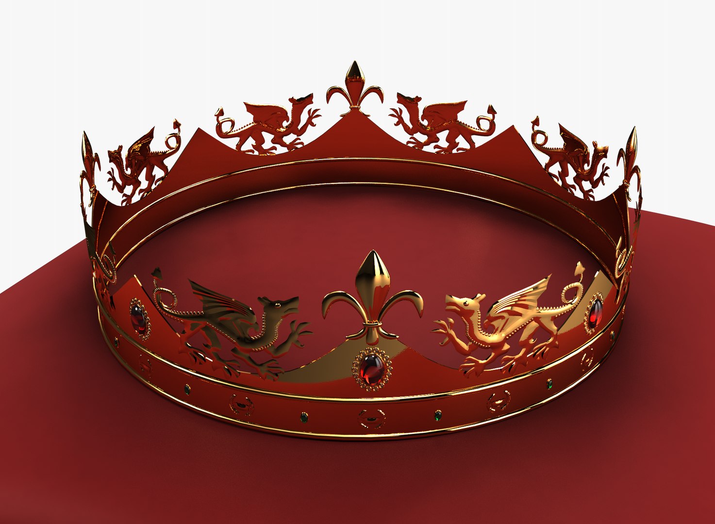 Fantasy Crown 3D Model | 1146355 | TurboSquid