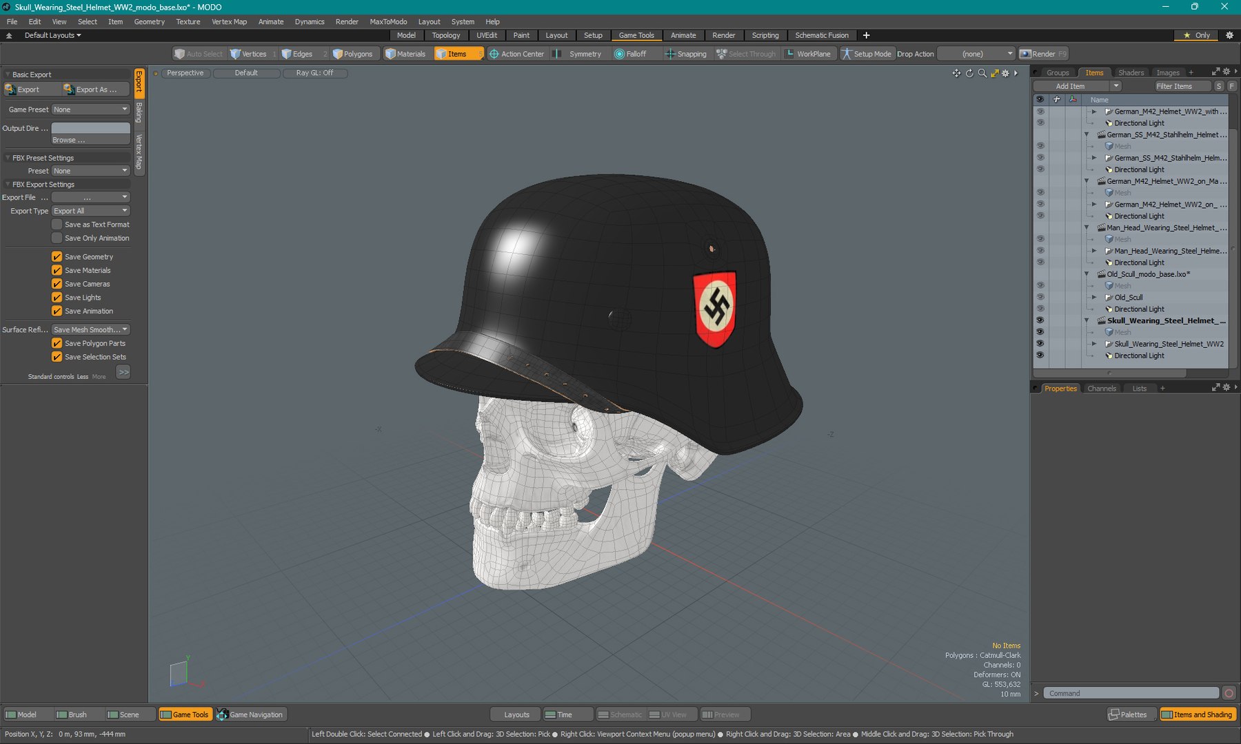 3D Skull Wearing Steel Helmet WW2 - TurboSquid 2381915
