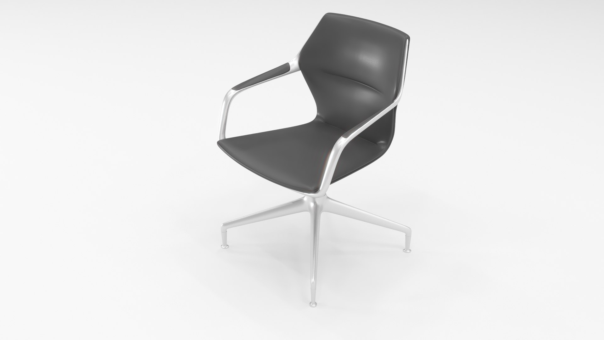 Brunner Ray 4 Star Base Meeting Chair 3D Model - TurboSquid 1772652