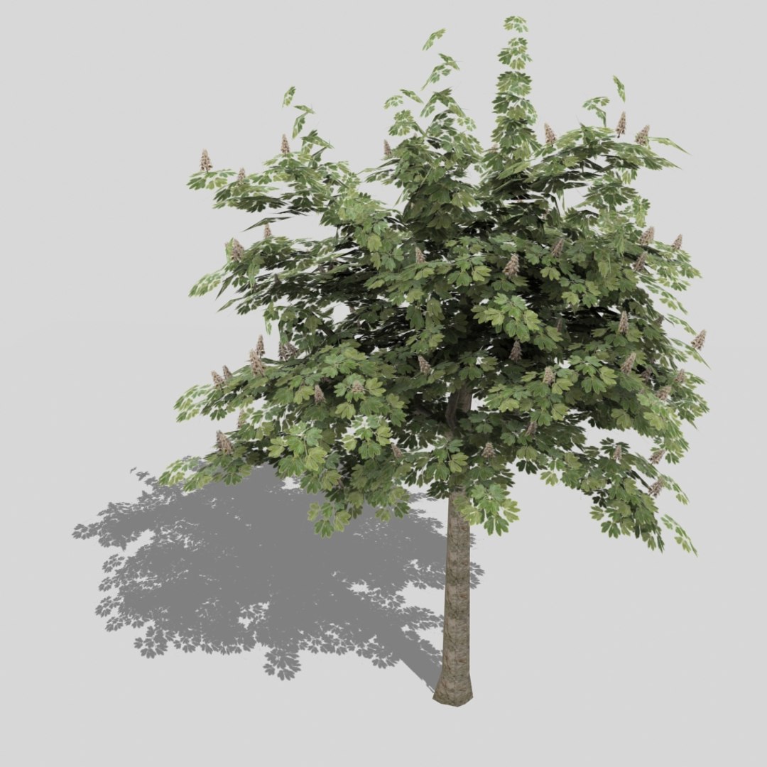 3ds Max 20 Trees Shrubs