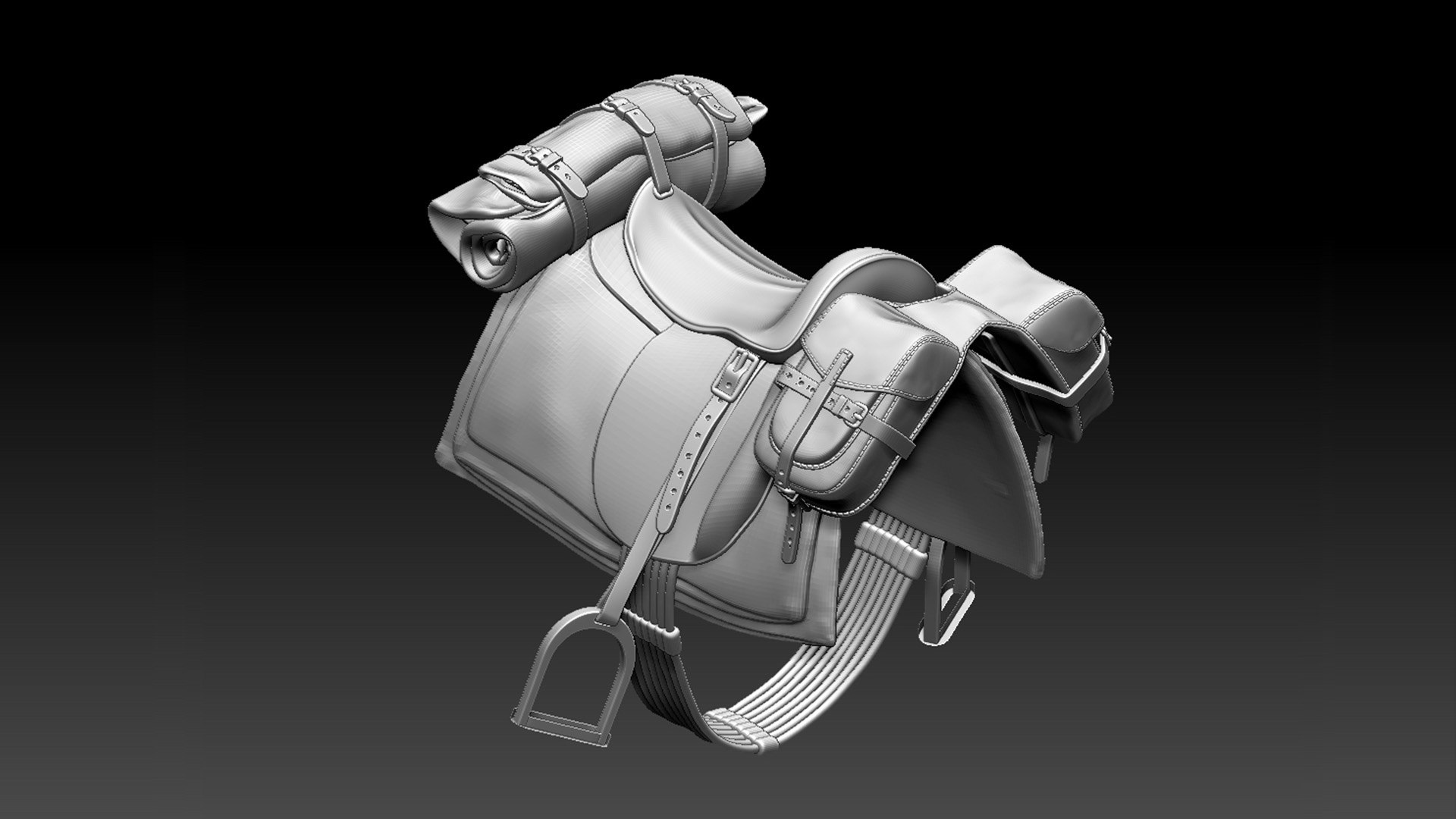 SADDLE 3D Model - TurboSquid 2063778