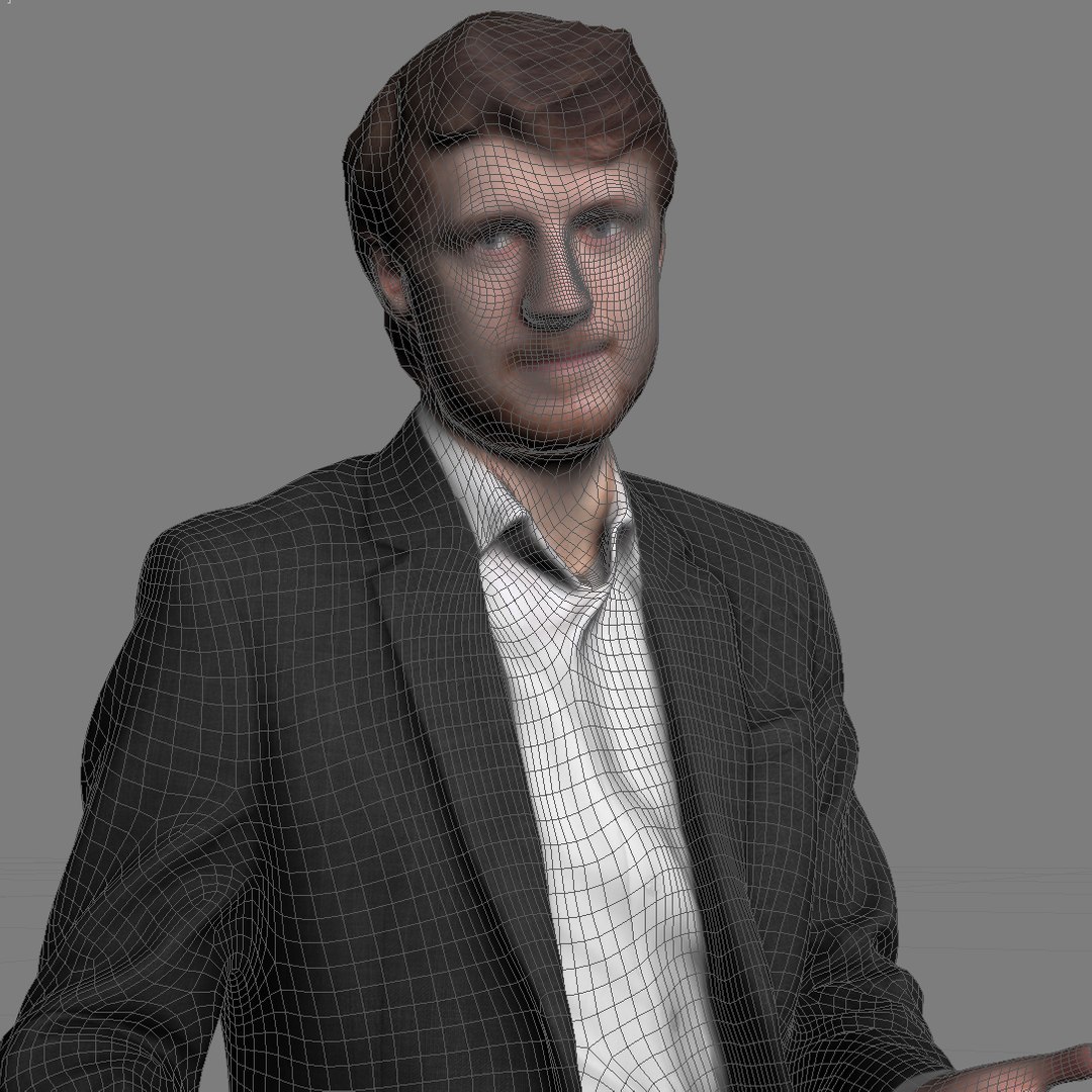 Realistic Human 3d Model