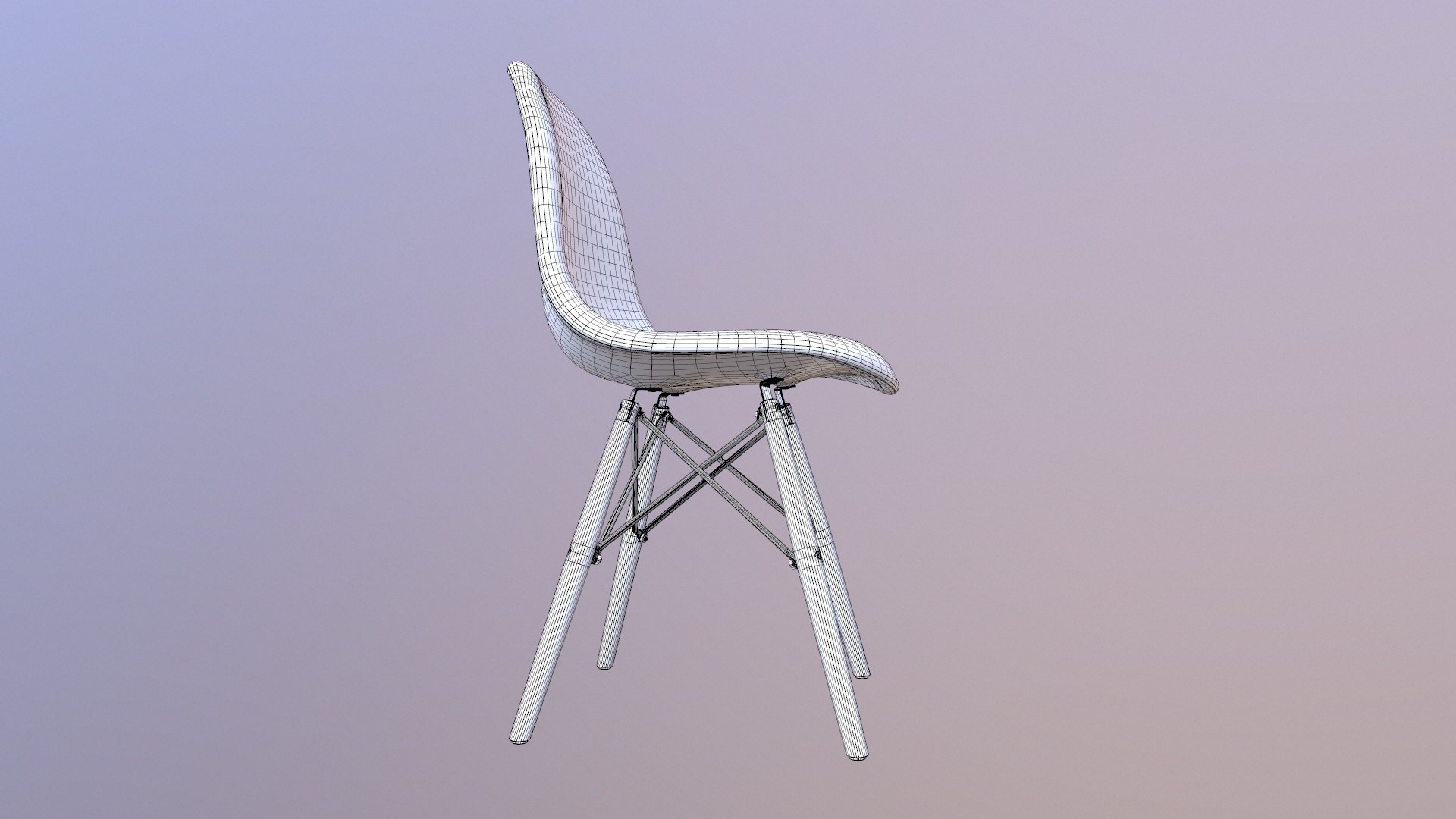 Modern Art Chair 3D model - TurboSquid 2072866