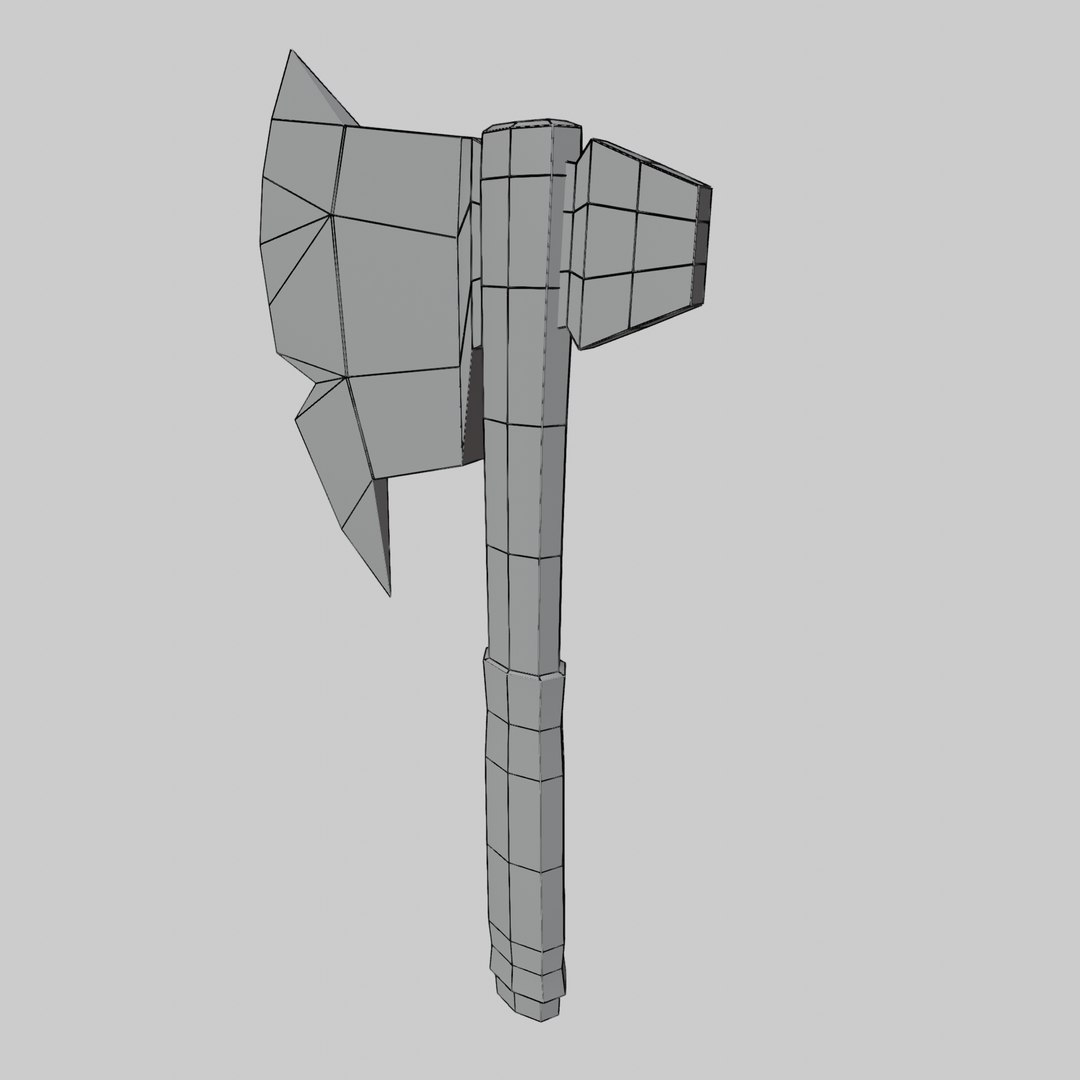Free Axe 3D Model - TurboSquid 1433416